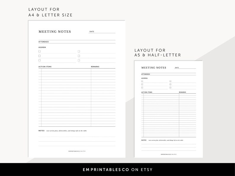 Meeting Agenda Template, Action Plan, Meeting Notes, Meeting Discussion ...