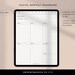 Digital Daily Meeting Notes Template, Digital Monthly Dashboard, Weekly ...