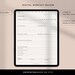 Digital Weekly Monthly Review, Digital Productivity Tracker, Goodnotes ...