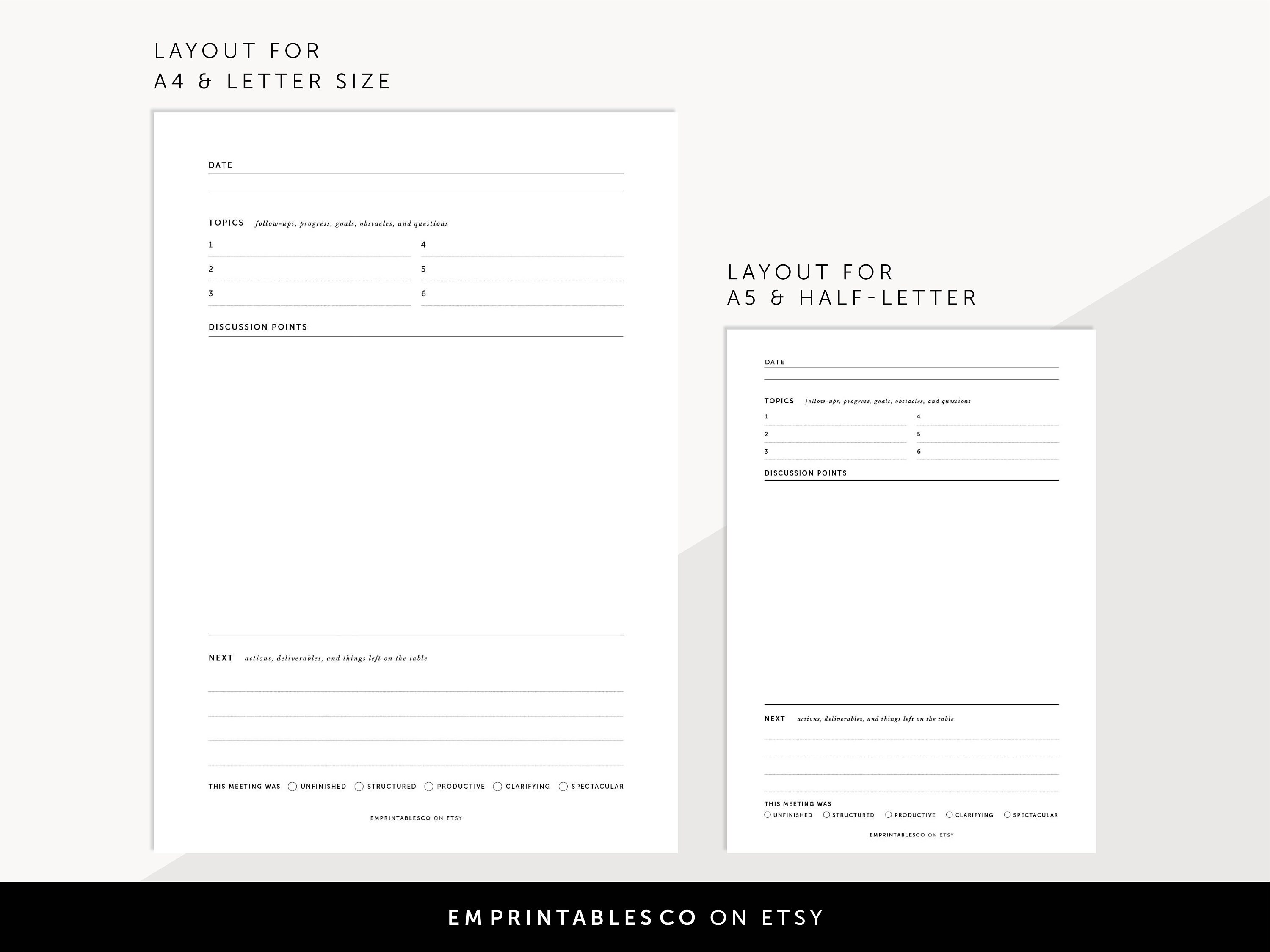 Meeting Agenda Template Meeting Notes Project Notes Meeting Minutes