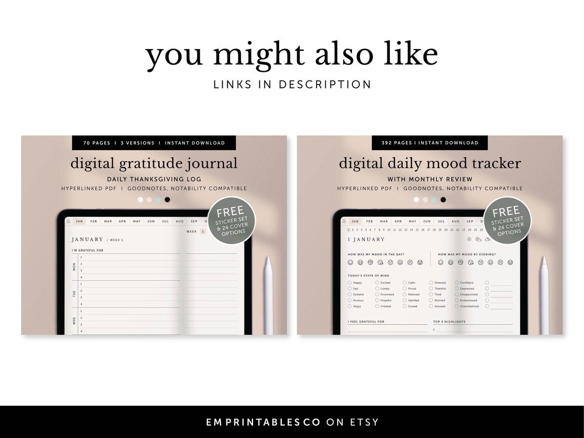 Digital Weekly Accomplishment Tracker, Daily Progress Log, Milestone ...