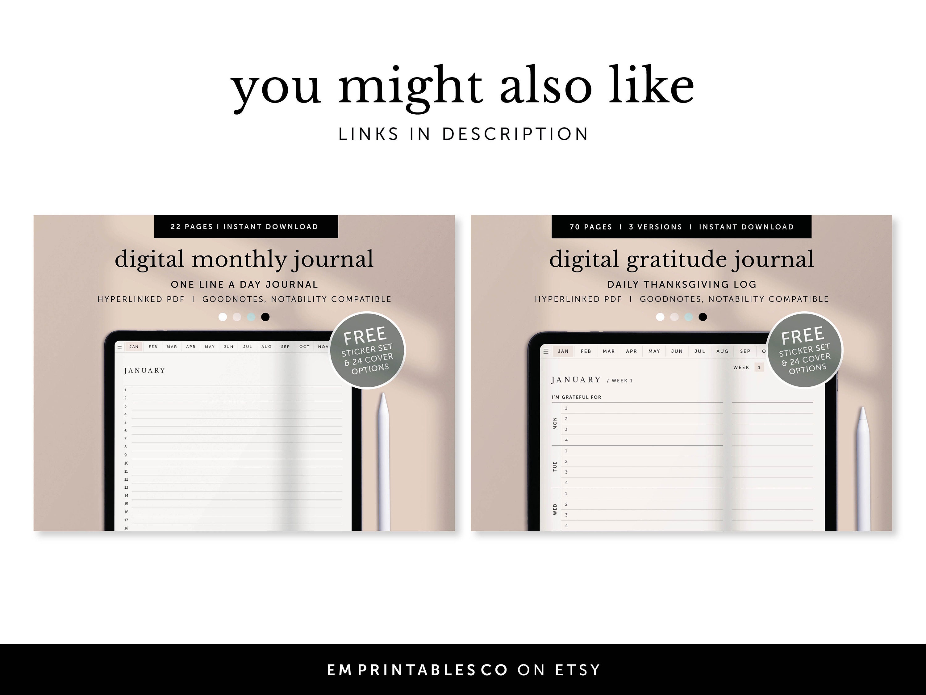 Digital 5-year Journal & Memory Book, One Line a Day, 5 Year Daily ...