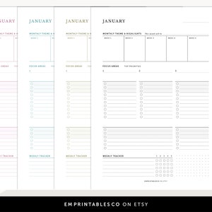 Monthly Dashboard Portrait, Monthly Highlights, Monthly Overview ...