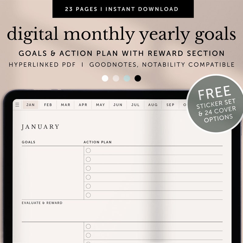 Goal Tracker - Etsy