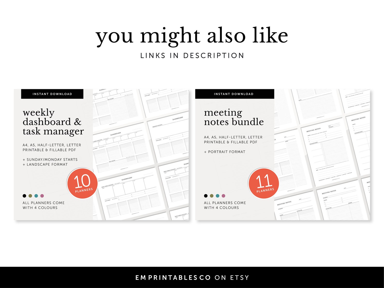 Monthly Dashboard Portrait, Monthly Highlights, Monthly Overview ...