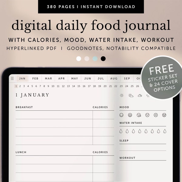 Food Journal - Etsy