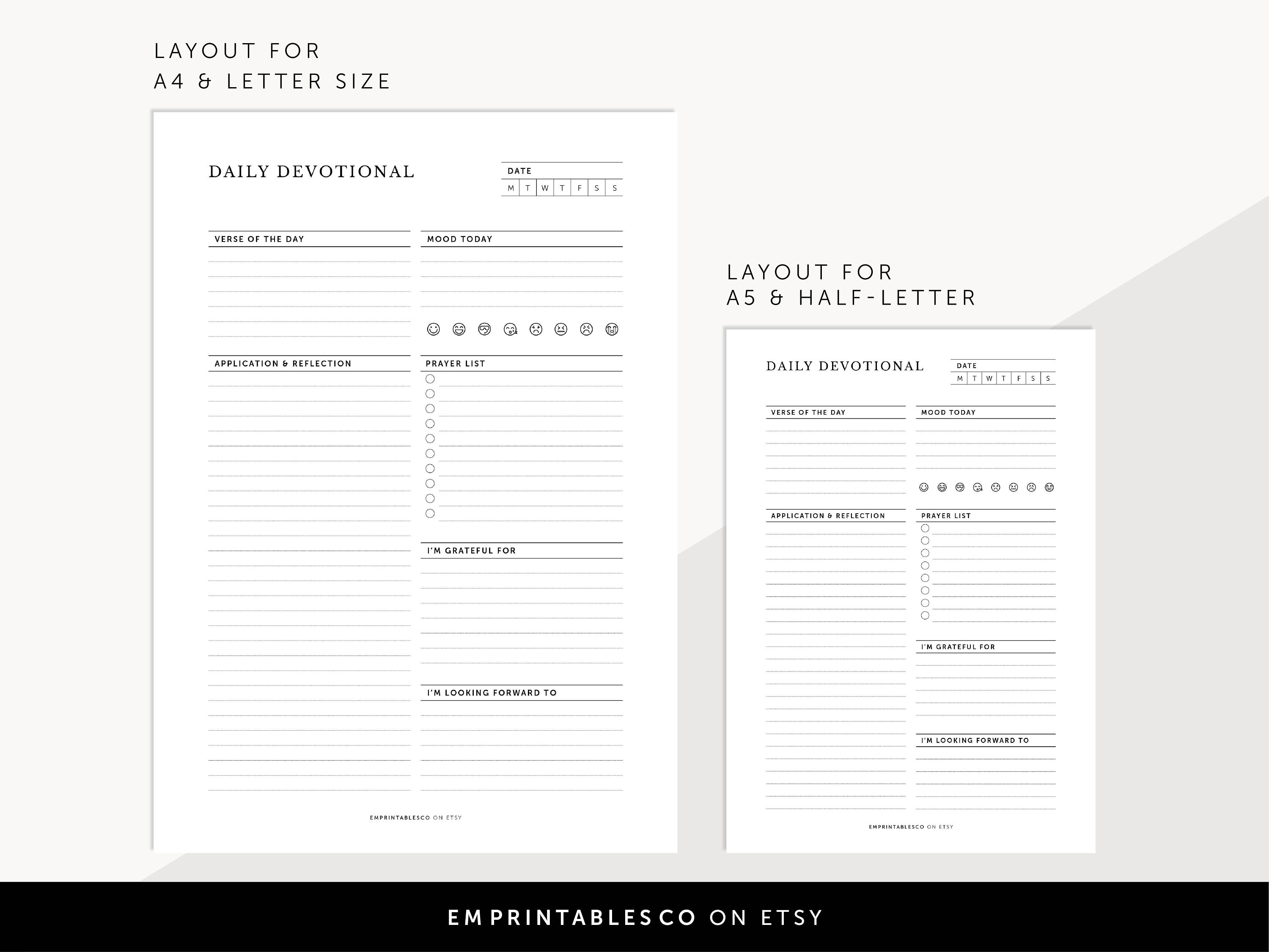 Daily Devotional, Daily Gratuity, Christian Planner, Daily Reflection ...