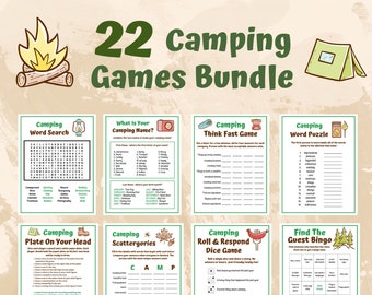 Camping Games | Camping Games Kids Families Adults | Camping Games ...