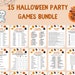 15 Halloween Games Bundle, Halloween Party Games, Halloween Games ...