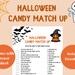 Halloween Candy Match Game, Halloween Trivia, Halloween Party Games ...