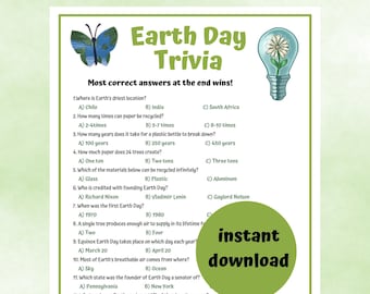 Earth Day Riddle Me This | Earth Day Jokes | Environmental Activity for ...