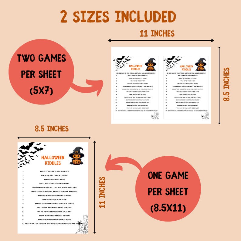 Halloween Riddle, Halloween Party Games, Halloween Games Kids Adults ...