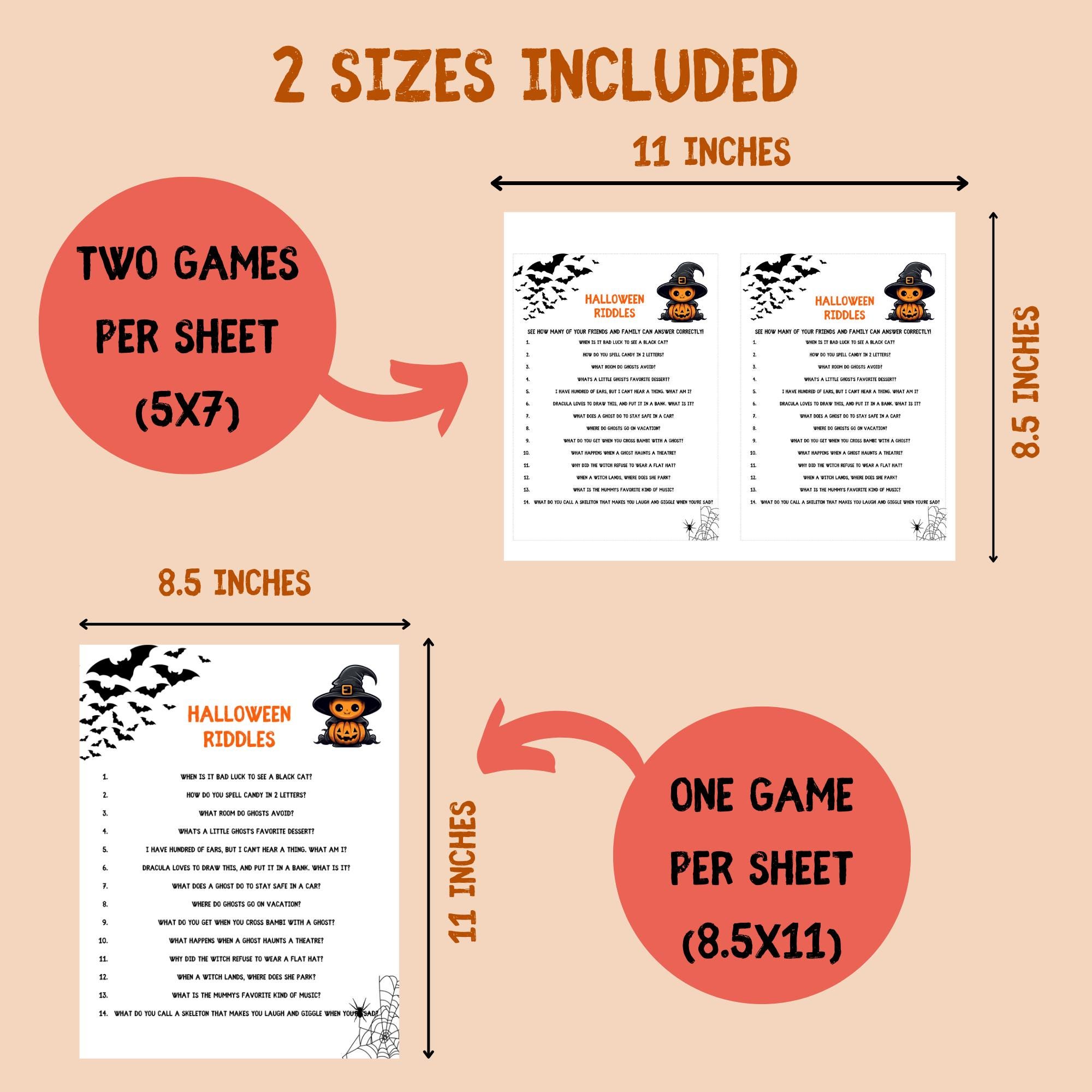 Halloween Riddle, Halloween Party Games, Halloween Games Kids Adults ...