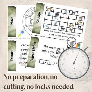 Spy Escape Room for Kids | the Spy Mission Escape Room | Printable DIY ...
