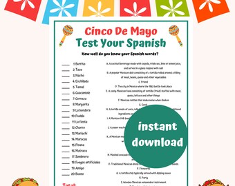What is Your Taco Name Game | Cinco De Mayo Party Game | Fiesta | Fun ...