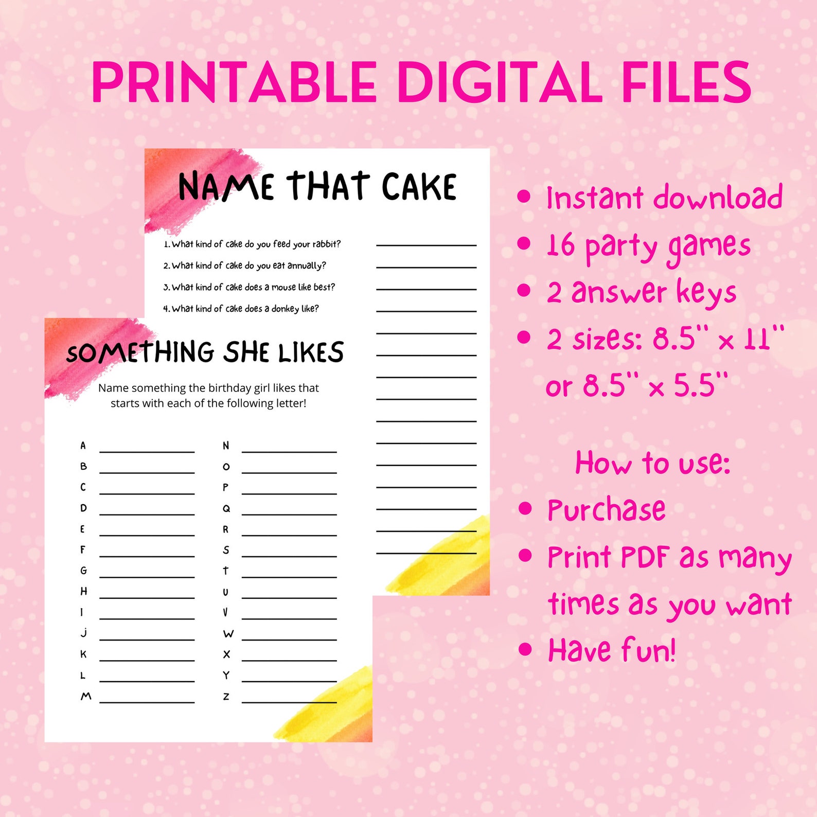 16 Sweet Sixteen Party Games Teen Birthday Party Games Birthday Party ...