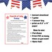 Fourth of July Trivia Game | Independence Day Party Game | Patriotic ...