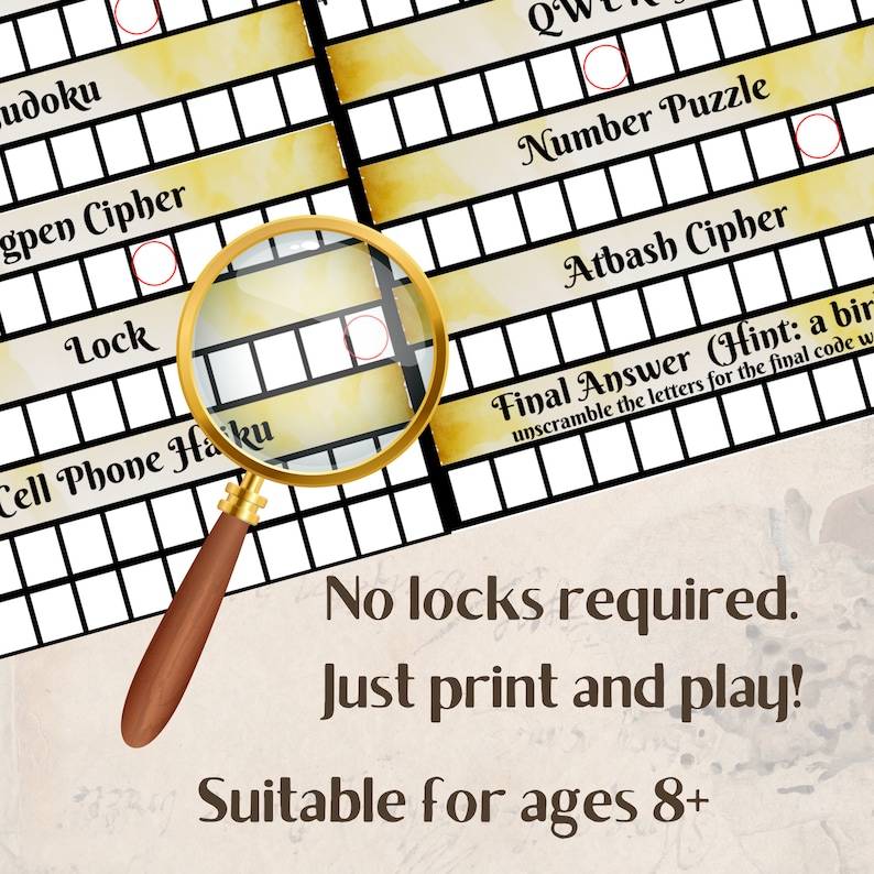 Spy Escape Room for Kids | the Spy Mission Escape Room | Printable DIY ...