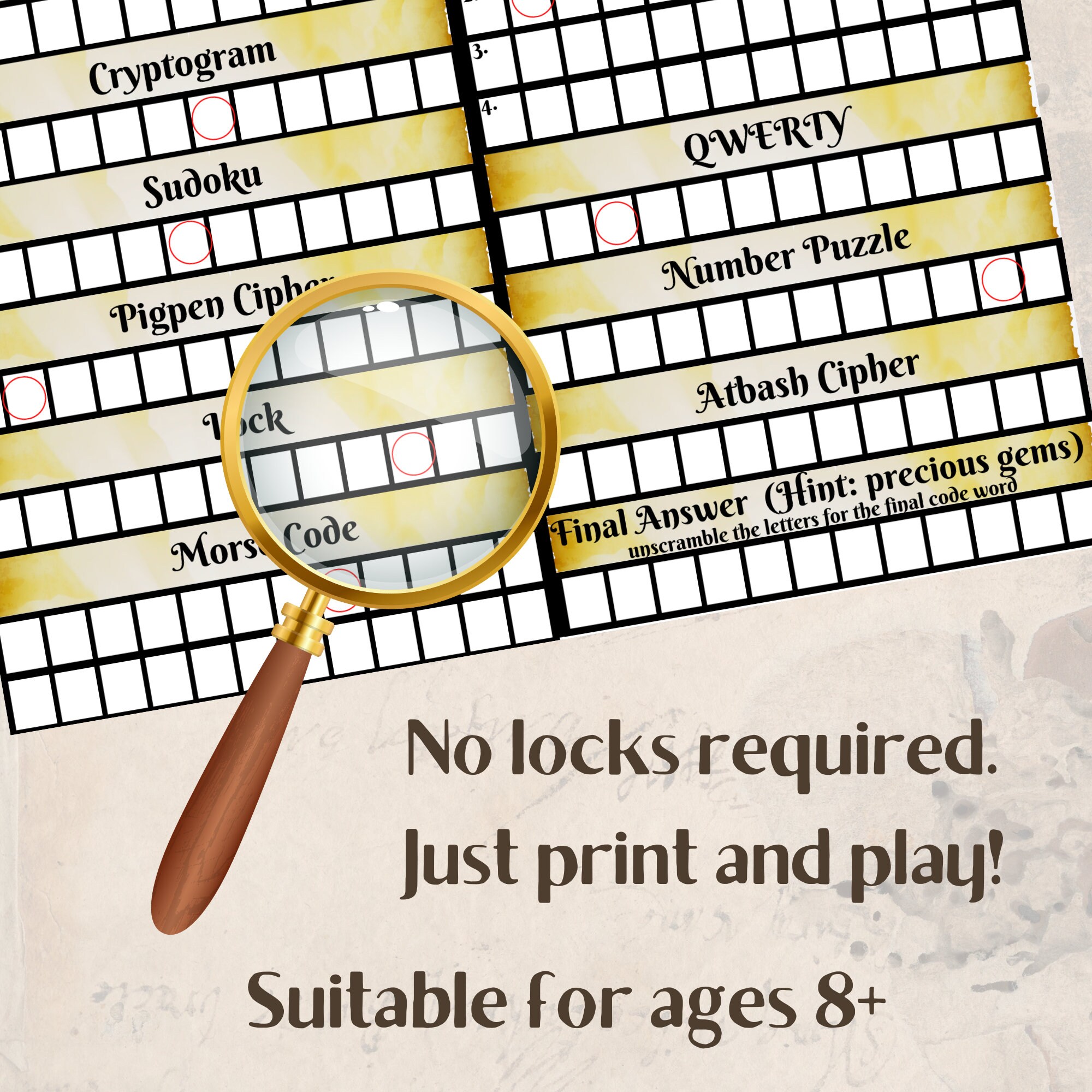 Escape Room for Kids | Printable Escape Room | Pirate Treasure Hunt ...