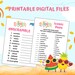 Summer Printable Summer Activities for Kids Adult Pool Party Game ...
