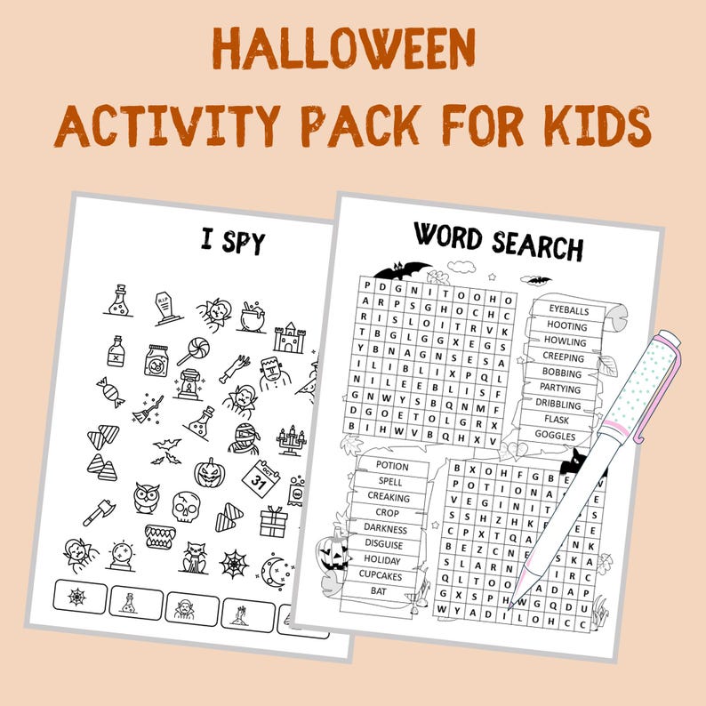 40 Halloween Printables, Halloween Preschool Kindergarten, Halloween ...