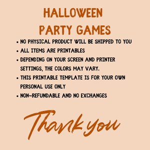 15 Halloween Games Bundle Halloween Party Games Halloween Games ...