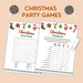 16 Christmas Games Bundle Christmas Party Games Christmas Games for ...