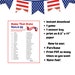 State Nicknames Trivia Game | Printable Memorial Day Party Game ...