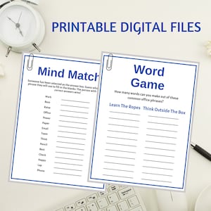 Office Party Games Bundle | Work Party Games for Team Building | Staff ...