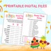 Summer Printable Summer Activities for Kids Adult Pool Party Game ...