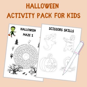 40 Halloween Printables, Halloween Preschool Kindergarten, Halloween ...