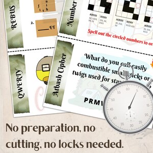 Escape Room for Kids | Printable Escape Room Kit | the Camping Trip ...