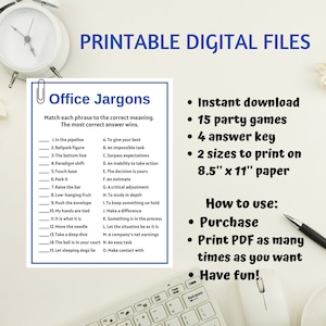 Office Party Games Bundle | Work Party Games for Team Building | Staff ...