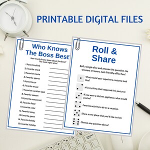 Office Party Games Bundle | Work Party Games for Team Building | Staff ...