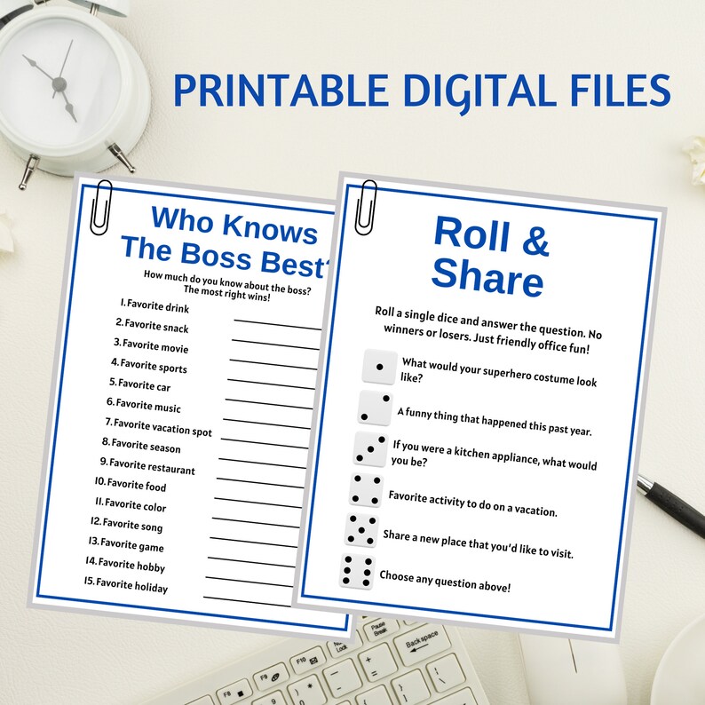 Office Party Games Bundle Work Party Games for Team Building Staff ...