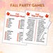 20 Fall Party Games Bundle, Printable Autumn Games, Fun Fall Activities ...