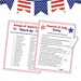 10 Fourth of July Games Bundle | Independence Day | Patriotic Games ...