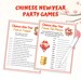 13 Chinese New Year Games Bundle New Year Printable Games CNY Games ...