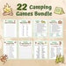 Camping Games Bundle | RV Road Trip Games | Camping Games Printable ...
