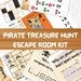 Escape Room for Kids Printable Escape Room Pirate Treasure - Etsy