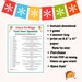 Test Your Spanish Printable | Cinco De Mayo Party Game | Fiesta ...