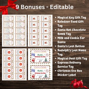 EDITABLE Letter From Santa, Christmas Santa Letter, Nice List ...