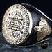 Seal of King Solomon Suleiman,star of David,engraved,round Simple Case ...