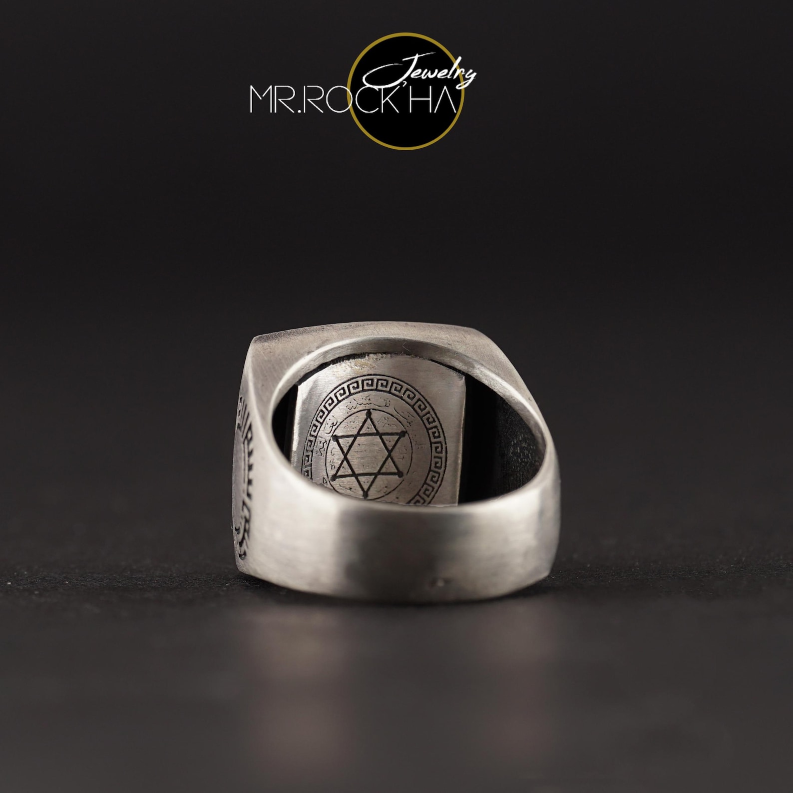 Seal of Solomon/suleiman on Inside,star of David,ayet El-kursi Written ...