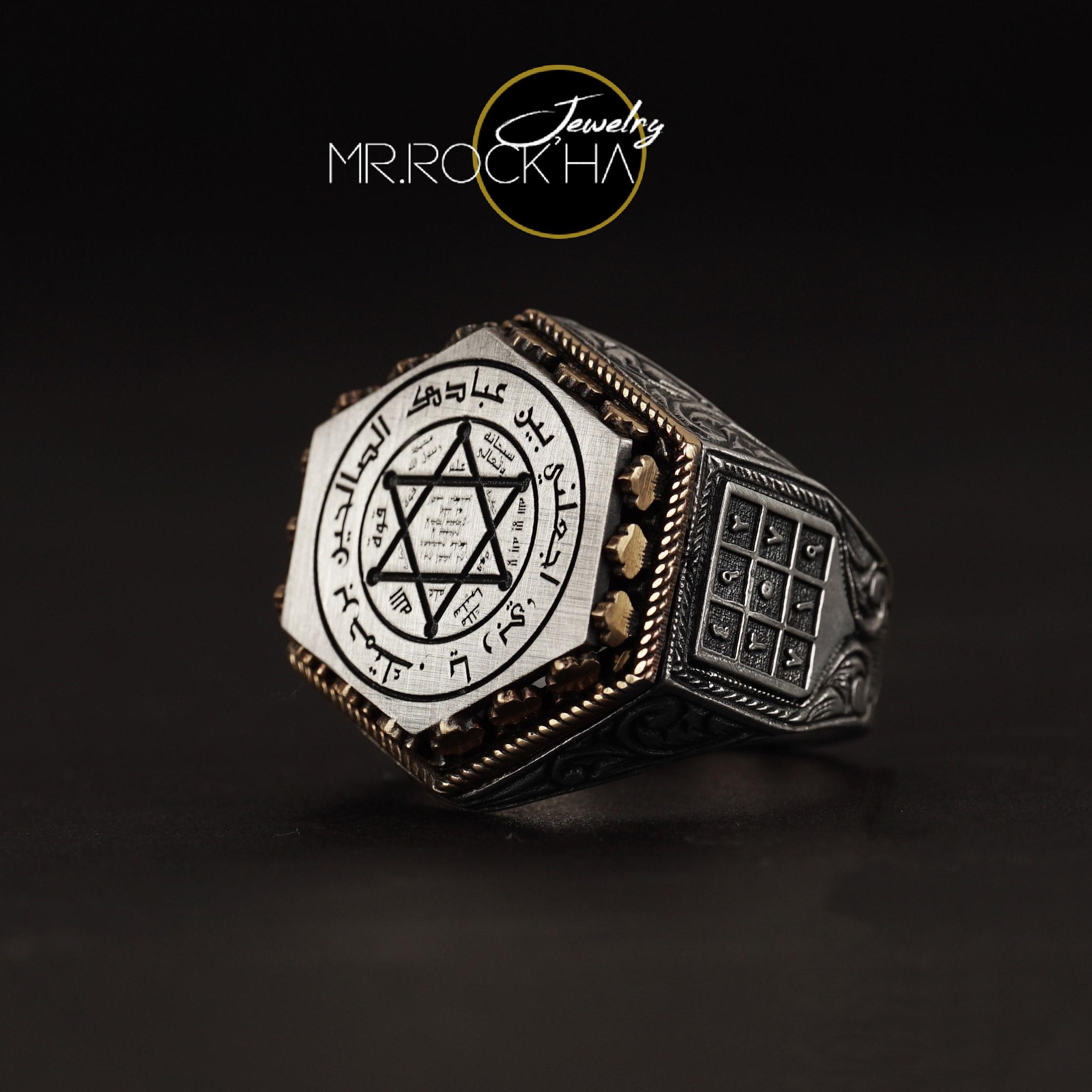 Seal of Solomon,star of David,islamic Design,polygon Case,handmade ...