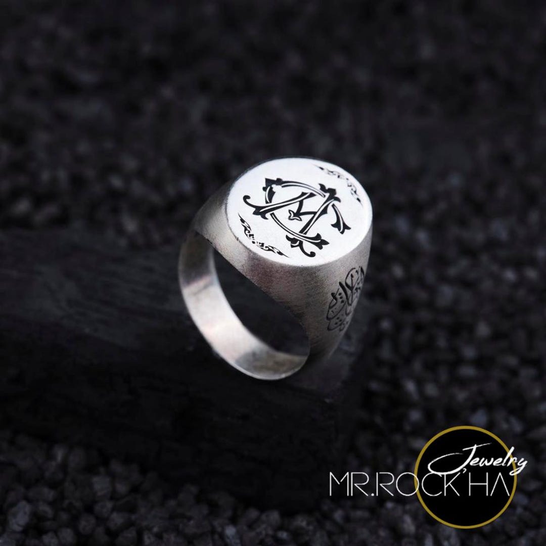 Personalized Name or Initials Writable, Customizable: 925 Sterling ...