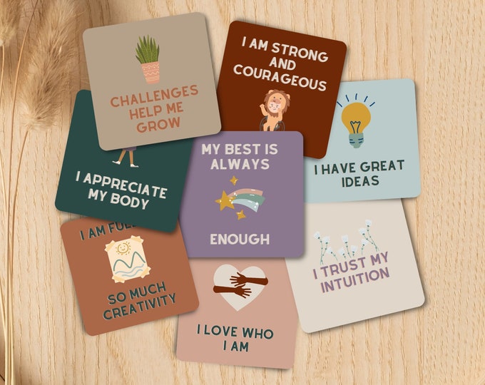 Black Boy Affirmation Cards | Kids Affirmations Cards | Positive ...