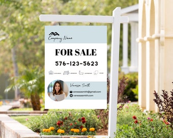 Modern Real Estate Sign - Etsy