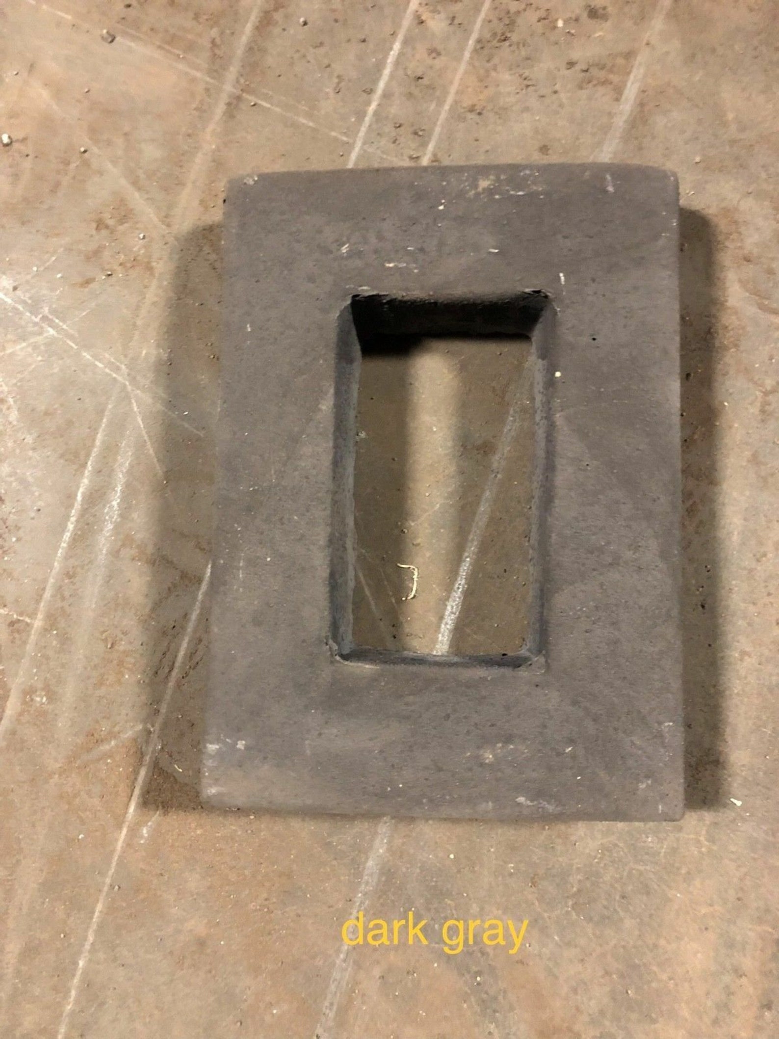 Single Gang Receptacle Outlet Box Textured Manufactured Stone | Etsy