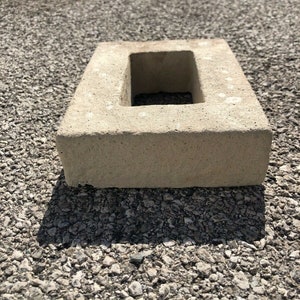 Single Gang Receptacle Outlet Box Textured Manufactured Stone Veneer - Etsy